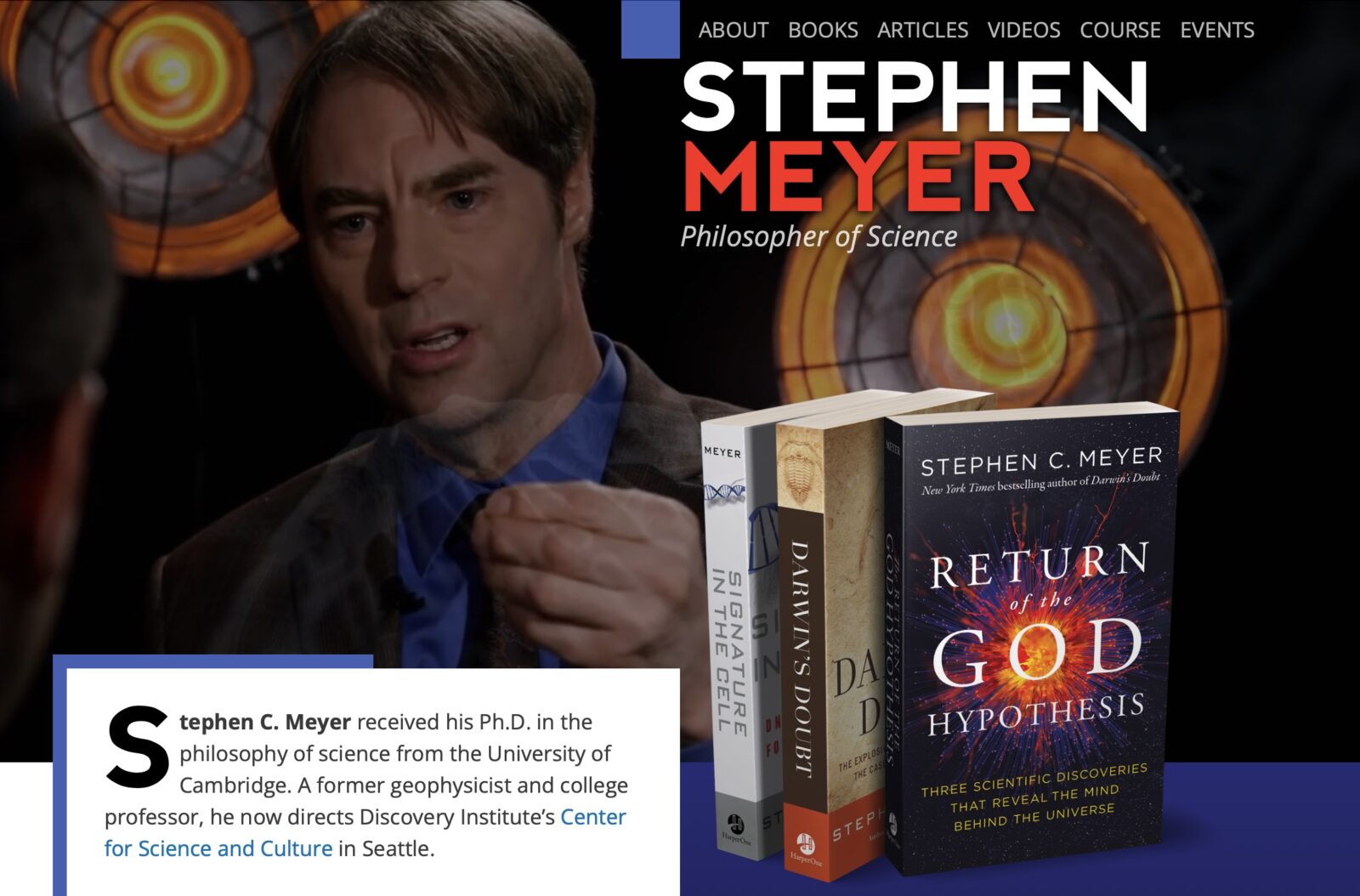 Stephen C Meyer Discovery Institute