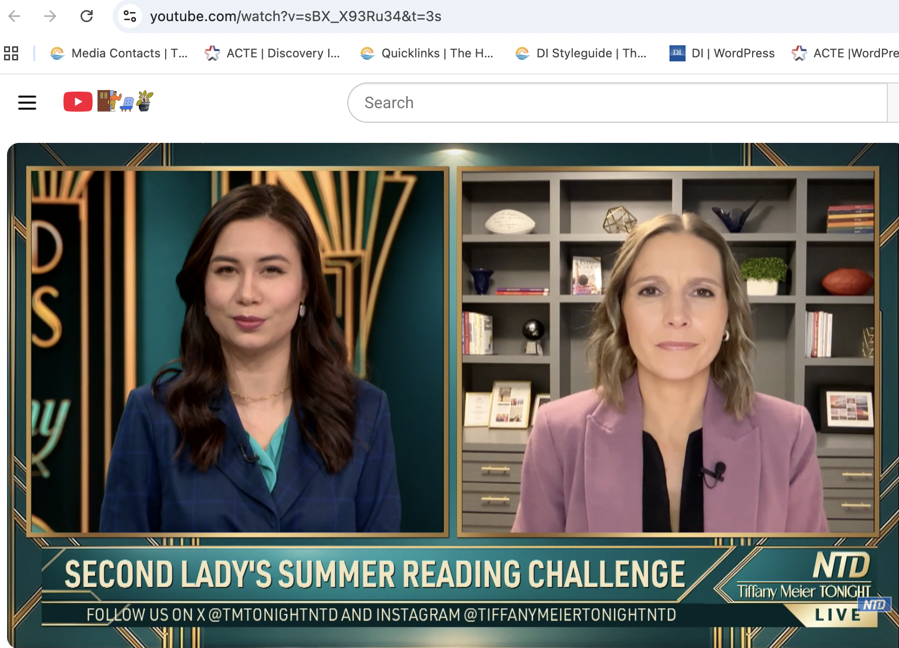 Keri D. Ingraham Discusses Usha Vance’s 2nd Annual Summer Reading ...